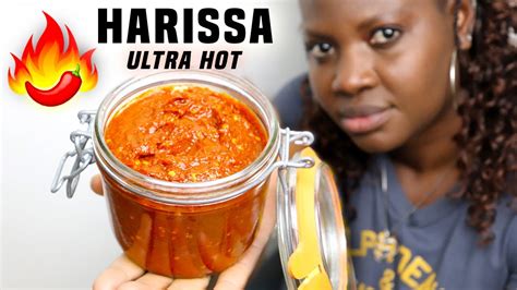 Comment Faire De La Harissa 🇹🇳 Purée De Piments Tunisienne Extra Forte