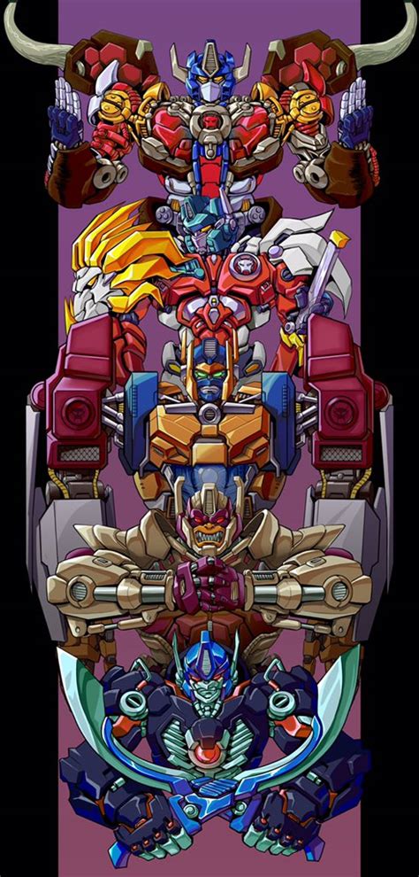 Optimus Primal Lio Convoy Big Convoy And Optimal Optimus