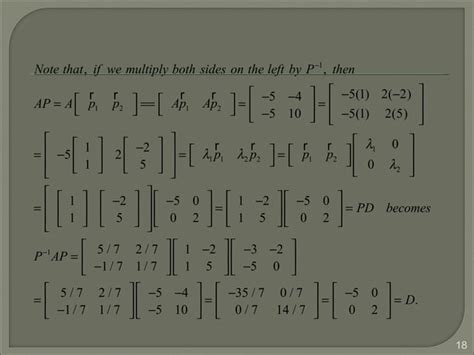 Eigen Values And Eigenvectors Ppt