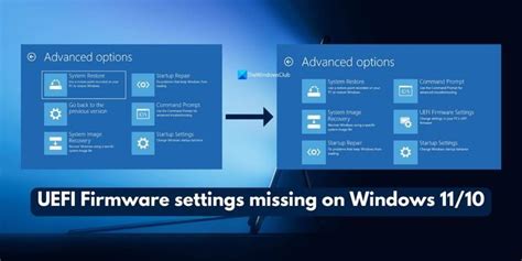 Configurações De Firmware Da Uefi Ausentes No Windows 11 10 Tiempo De Frikis