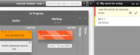 Kanban Card Kanban Tool Support