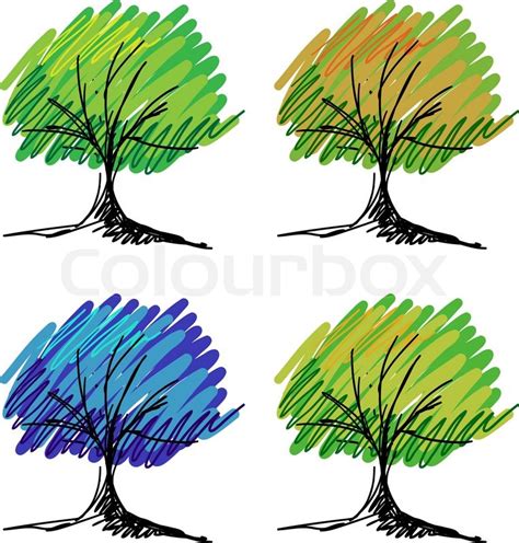 Tree Sketch Vector At PaintingValley Com Explore Collection Of Tree Sketch Vector