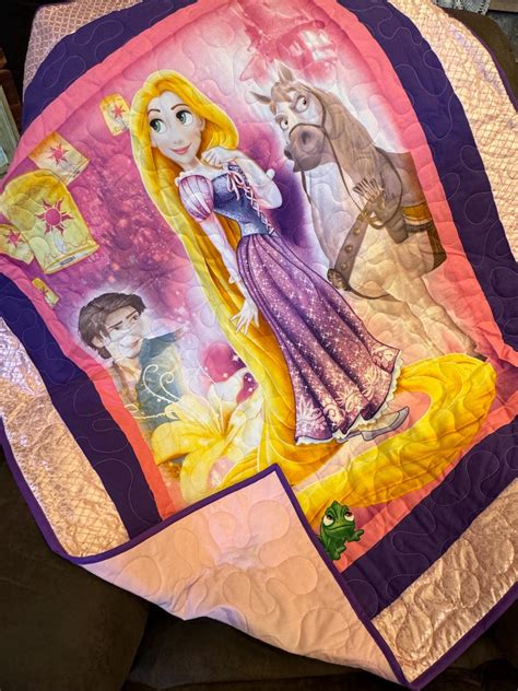 Rapunzel Quiltthrow Etsy