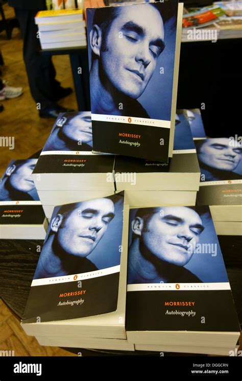 London Uk 21st Oct 2013 The Autobiography Of Former Smiths Star