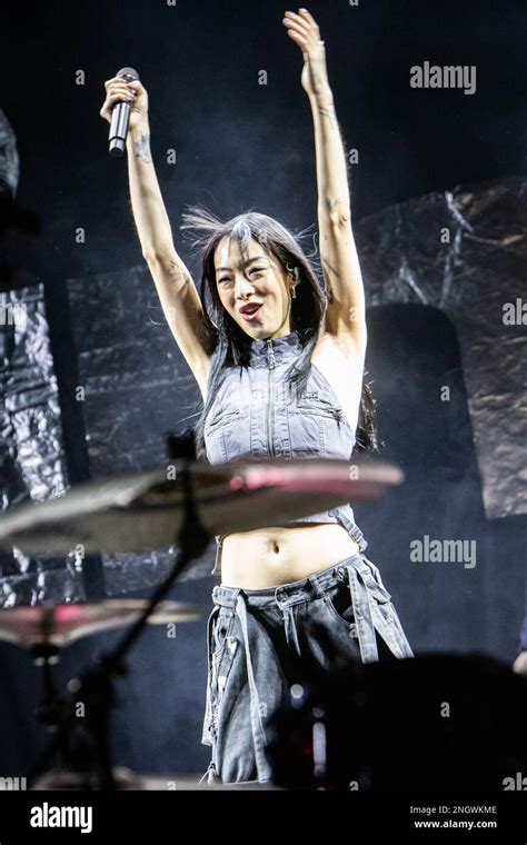 Milan Italy 18 February 2023 The Japanese British Singer Songwriter