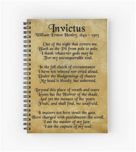 Invictus Poem My Favorite Poetry Invictus By William Ernest Henley
