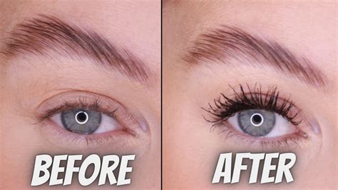 How To Make Your Eyelashes Look Longer With Mascara Youtube