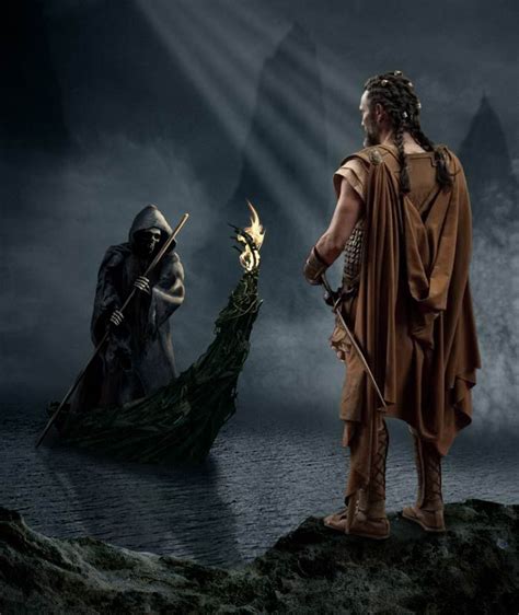 Charon The Ferryman River Styx Charon Mythology Art Hades Underworld