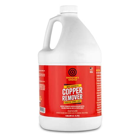 Shooters Choice Maximum Strength Copper Remover 1 Gallon Shf Crs128