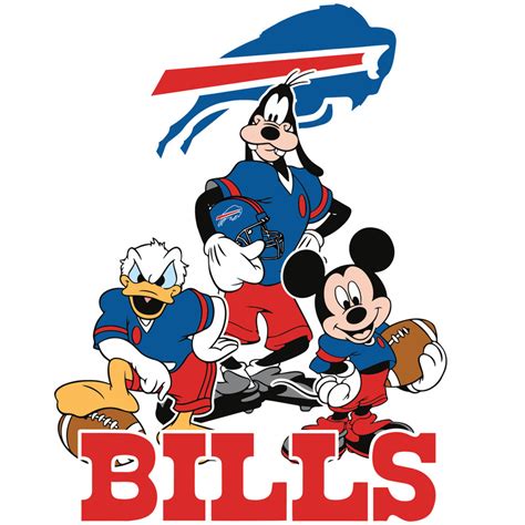 Mickey Mouse Buffalo Bills Svg Buffalo Bills Svg American Inspire