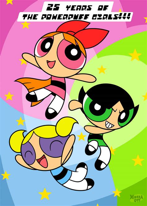 The Powepuff Girls 25th Anniversary By Xierra099 On Deviantart
