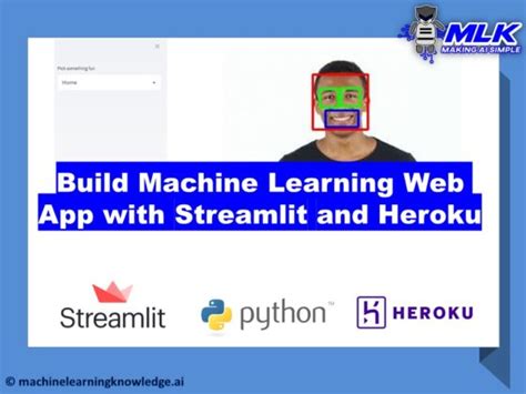 Build A Machine Learning Web App With Streamlit And Python Heroku