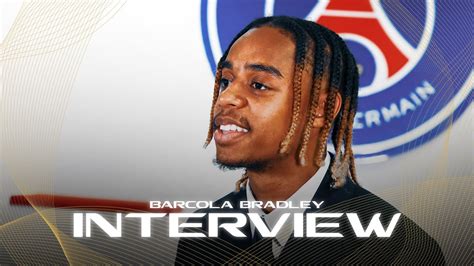 🗣️🎙️ Interview Bradley Barcola 🔴🔵 Bienvenuebarcola Vidéos Football