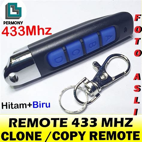 Jual Remote 433 Mhz Control Garasi 433mhz Transmitter Pemancar Clone