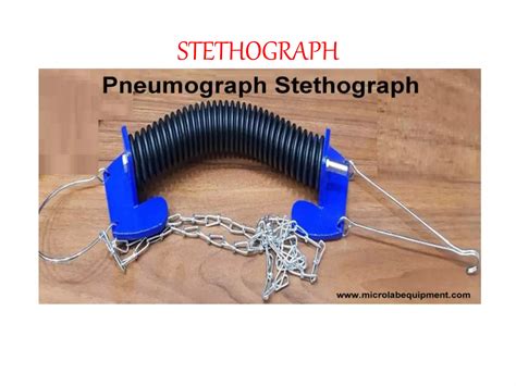 Stethograph Recording Respiratory Movements Pptx