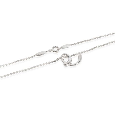 Tiffany And Co Elsa Peretti Initial E Pendant In Sterling Silver Mygemma Item 125310