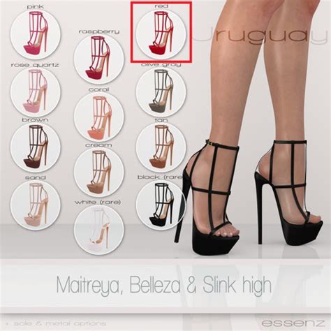 Second Life Marketplace Essenz Uruguay Red Gacha