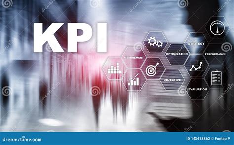 Kpi Key Performance Indicator Business And Technology Concept Multiple Exposure Mixed Media
