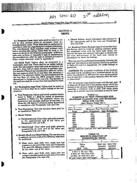 Api 6d Pre Class Pdf