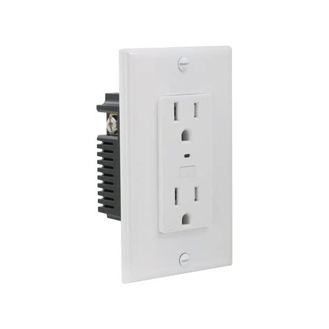 Power Zone 125v 1 Pole Grounded Socket Wi Fi Controlled In Wall Receptacle Orwfirc01 Acme Tools