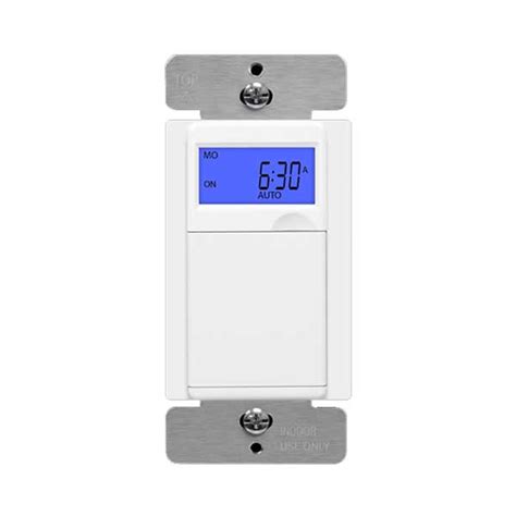 7 Day Digital In Wall Programmable Timer Switch