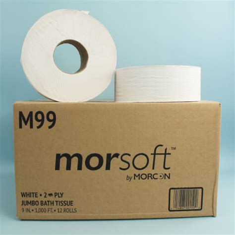Morcom Paper Morcon 9 Jrt 2plytissue 1000 Roll M99