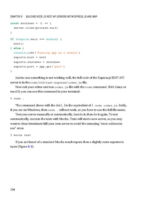 Nodejs Practical Guide Server Management And Testing With Mocha Studocu