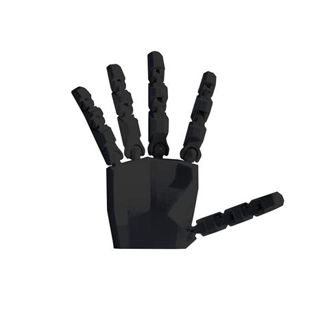 Advanced Articulated Robotic Hand Model For Education And Research Durable Flexible Realistic