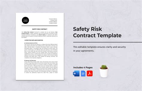 Probationary Employment Contract Template In Word Download