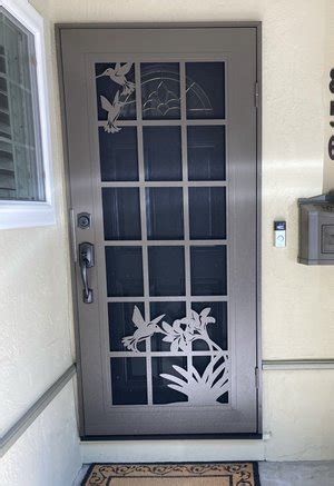 Security Screen Door Design Gallery Image Gallery