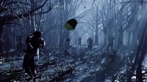 Zombie Forest Background