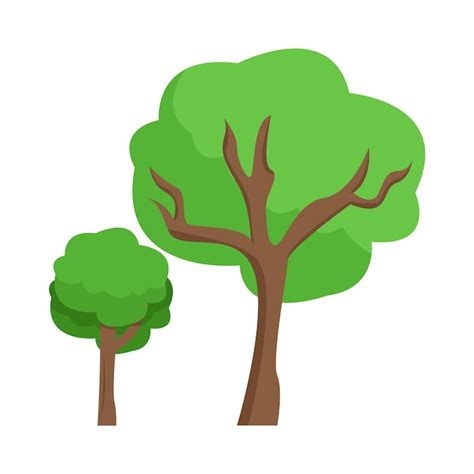 Illustration Of Tree Premium Vector