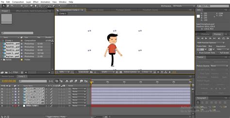 2d After Effects Animation Animating Cartoon Character In 2d Aftereffects