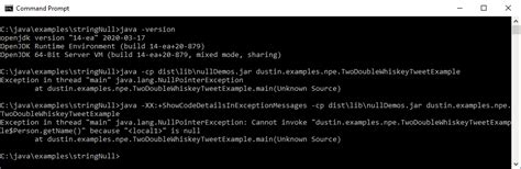 Inspired By Actual Events Better Npe Messages In Jdk 14