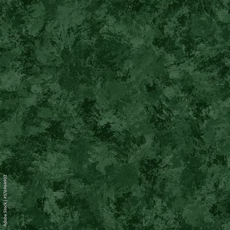 Abstract Rich Dark Green Earth Nature Paint Texture Seamless Pattern