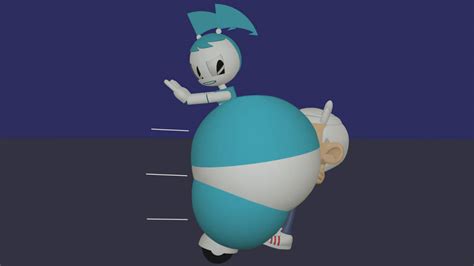 Jennys Butt Dash Attack By Bluebot888 On Deviantart