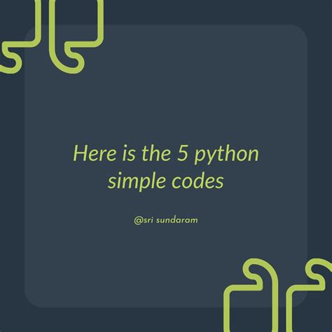 Python Learnsomethingnew Sri Sundaram