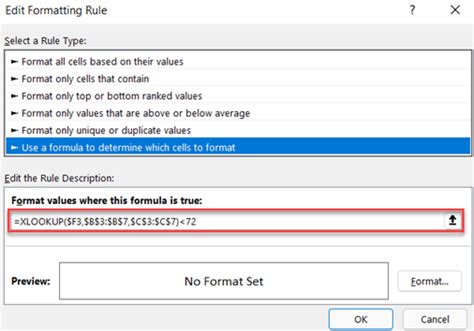 Conditional Formatting Based On Xlookup Result Excel Auto Vba