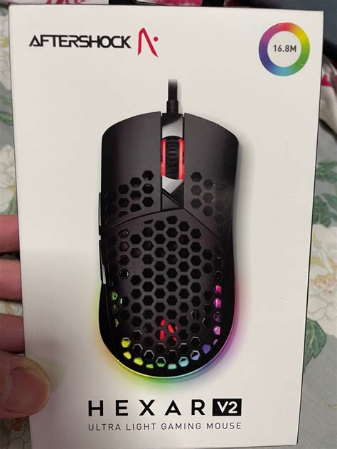 Aftershock Hexar Gaming Mouse V2 Computers And Tech Parts And Accessories