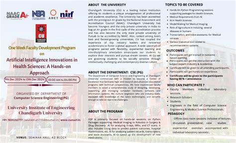 Dr Rakesh Kumar On Linkedin The Department Of Computer Science And Engineering Postgraduate And