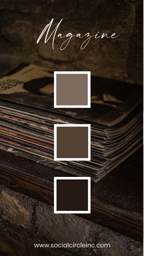 Magazine Color Palette Inspiration Brand Marketing Web Development