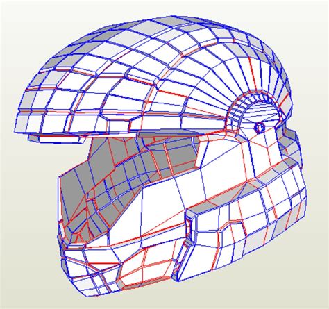 Odst Helmet Pepakura