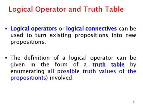 Part I L 01 Propositional Logic L 02