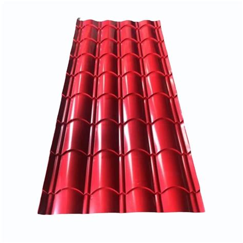 Red Color Coated Ppgi Roofing Sheet Thickness 0 45 Mm At Rs 200 Kg In Chennai