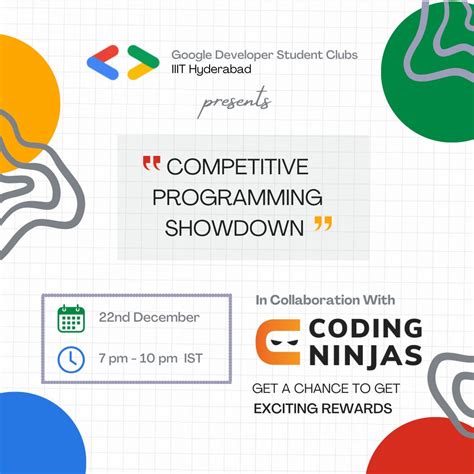 Competitive Programming Showdown Life Iiith