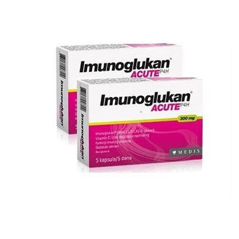 Imunoglukan P4h Acute 5 Kapsula Duopack