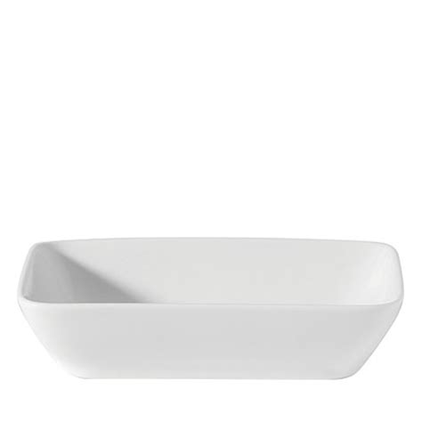 Titan Rectangular Serving Dish 65 X 5 White White 65 X 5 16 X 12cm