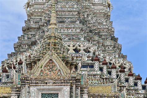 Arquitectura De Wat Arun Ratchawararam O Templo Del Amanecer En El