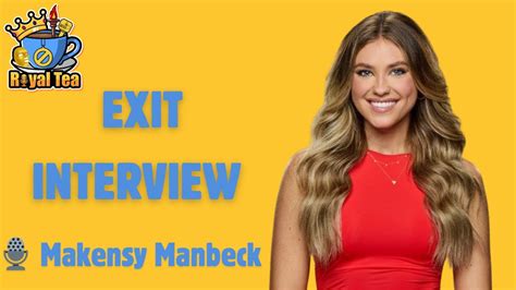 Bb26 Makensy Manbeck Exit Interview Bb26 Youtube