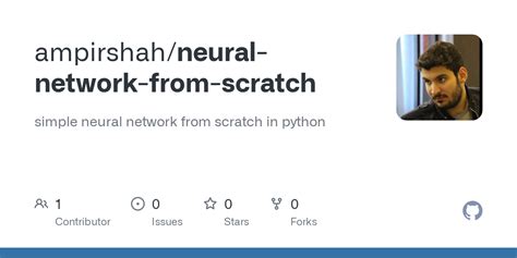 Github Ampirshah Neural Network From Scratch Simple Neural Network From Scratch In Python